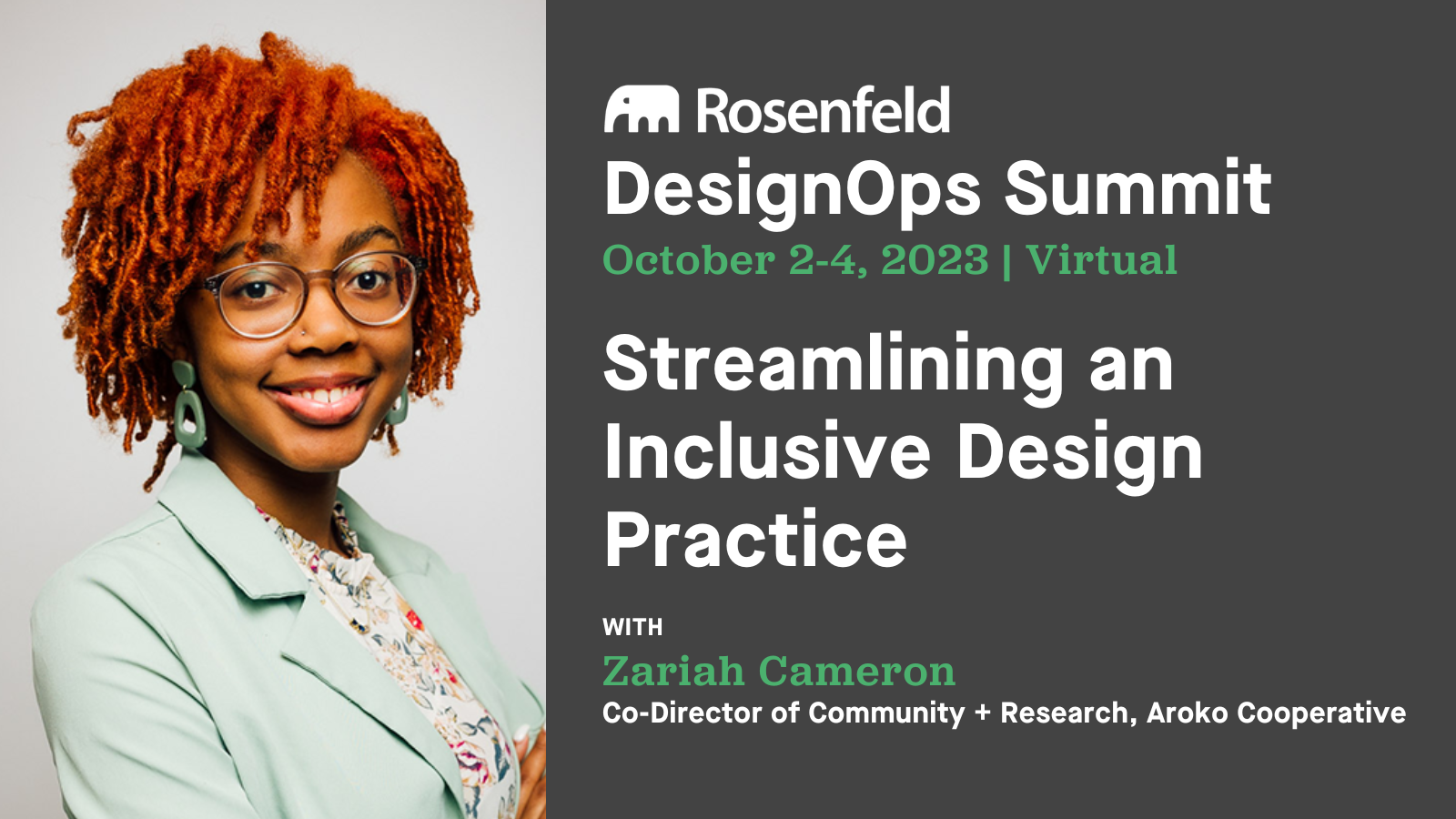 Streamlining an Inclusive Design Practice | DesignOps Summit 2023