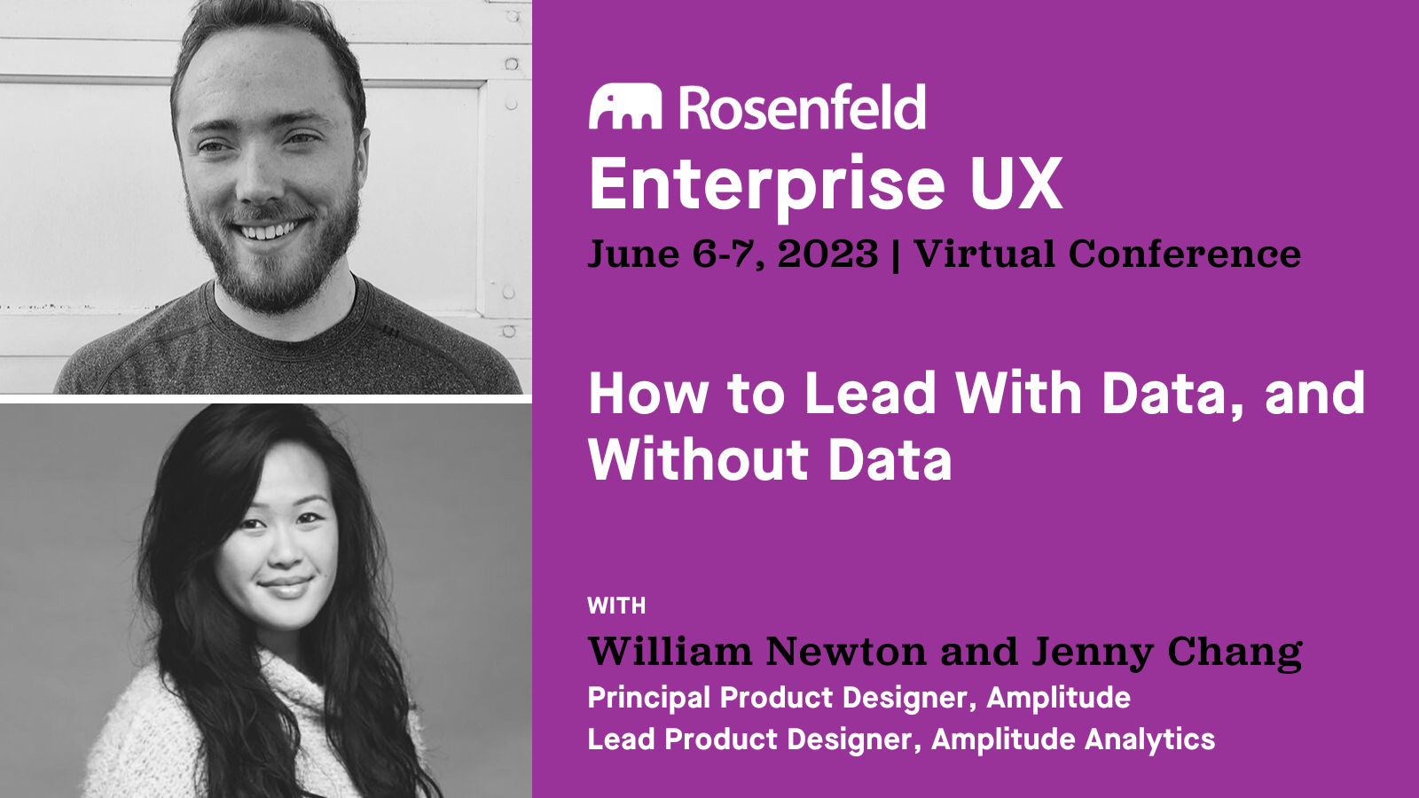 How to Lead With Data, and Without Data | Enterprise UX 2023